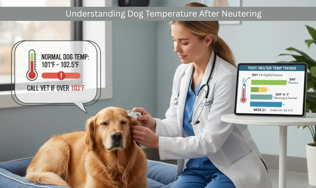 Understanding Dog Temperature After Neutering - Care Guide